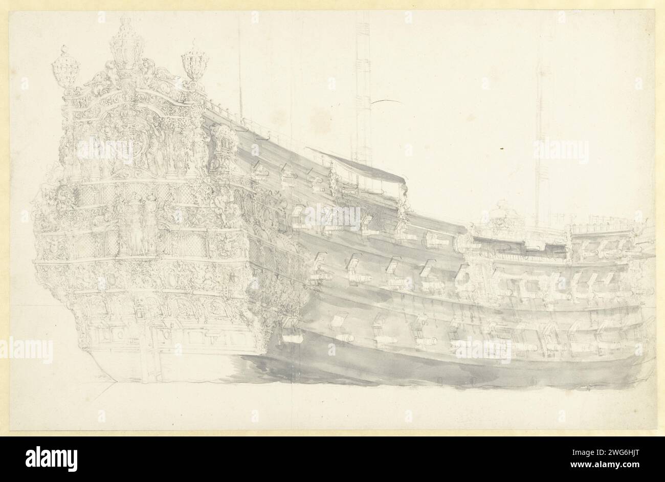 Sword back ship hi-res stock photography and images - Alamy