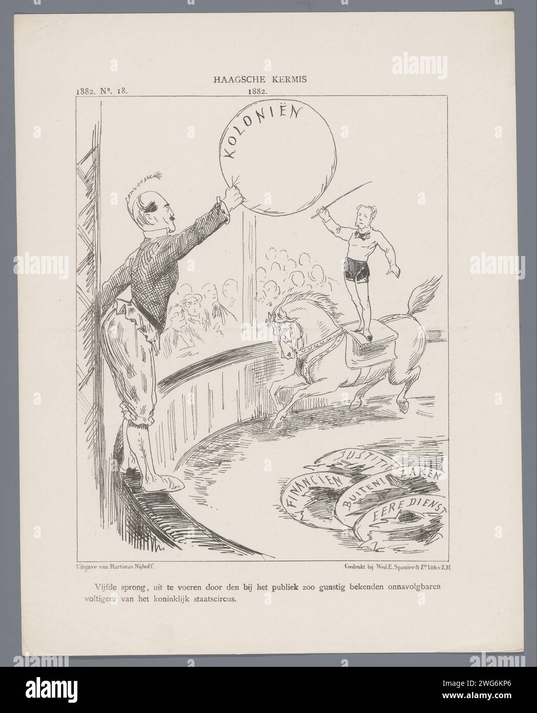 Political cartoon, 1882, 1882 print Political cartoon about the ...