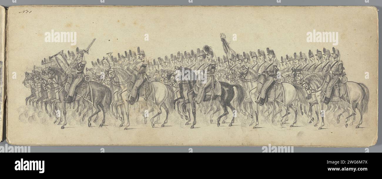 Funeral procession of Anna Paulowna (page 1), 1865, 1865 drawing Music ...