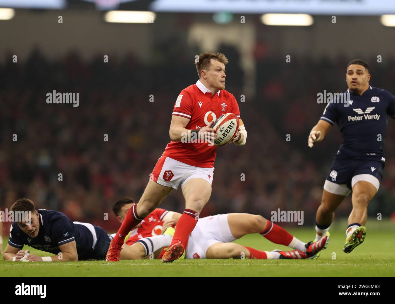 Cardiff, Wales. 3rd February 2024; Principality Stadium, Cardiff, Wales ...