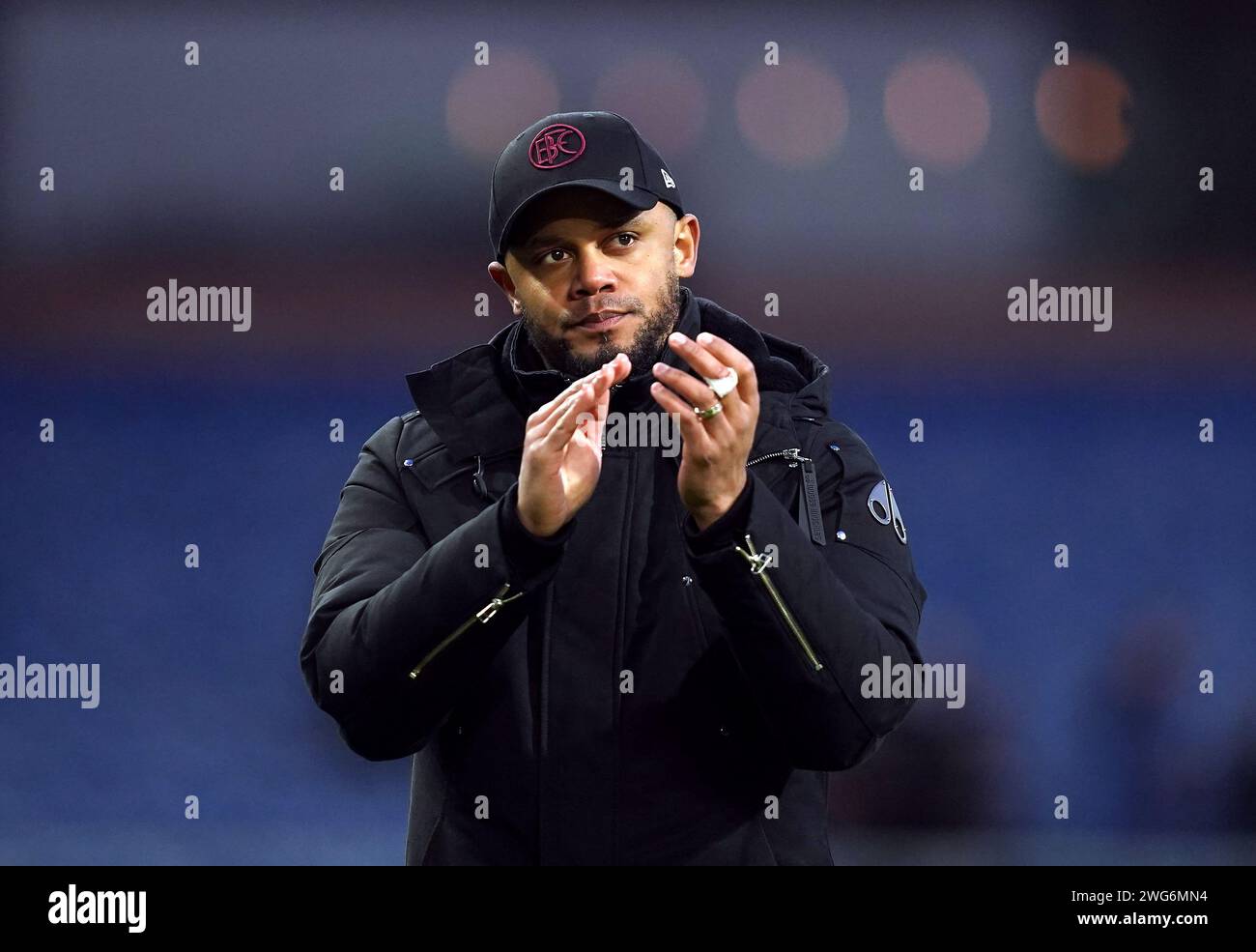 Burnley manager Vincent Kompany after the Premier League match at Turf ...