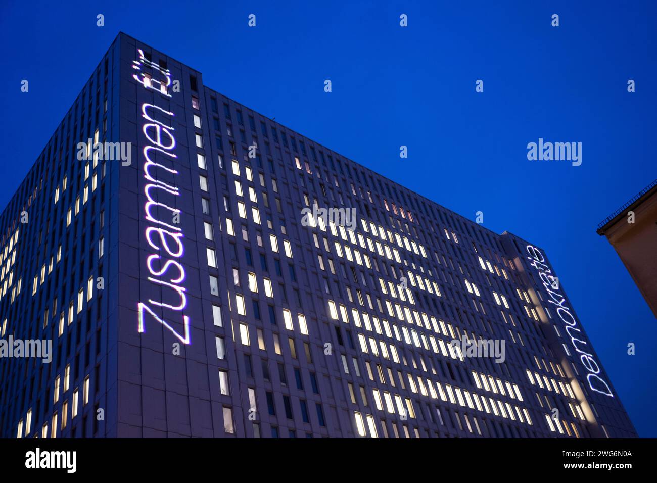 Berlin, Germany. 03rd Feb, 2024. The Charité ward block in Berlin is ...