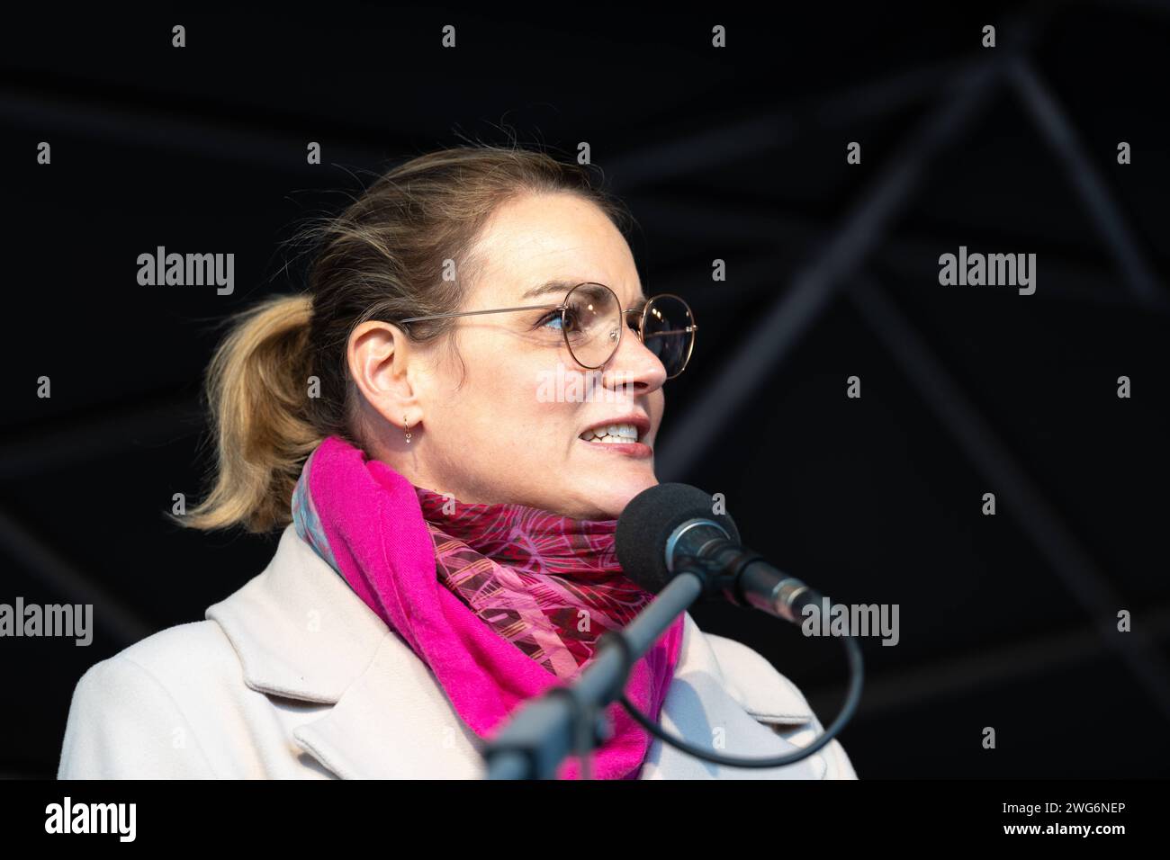 Augsburg, Bavaria, Germany - February 3, 2024: Eva Weber, Lord Mayor of ...
