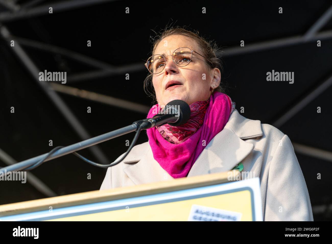 Augsburg, Bavaria, Germany - February 3, 2024: Eva Weber, Lord Mayor of ...