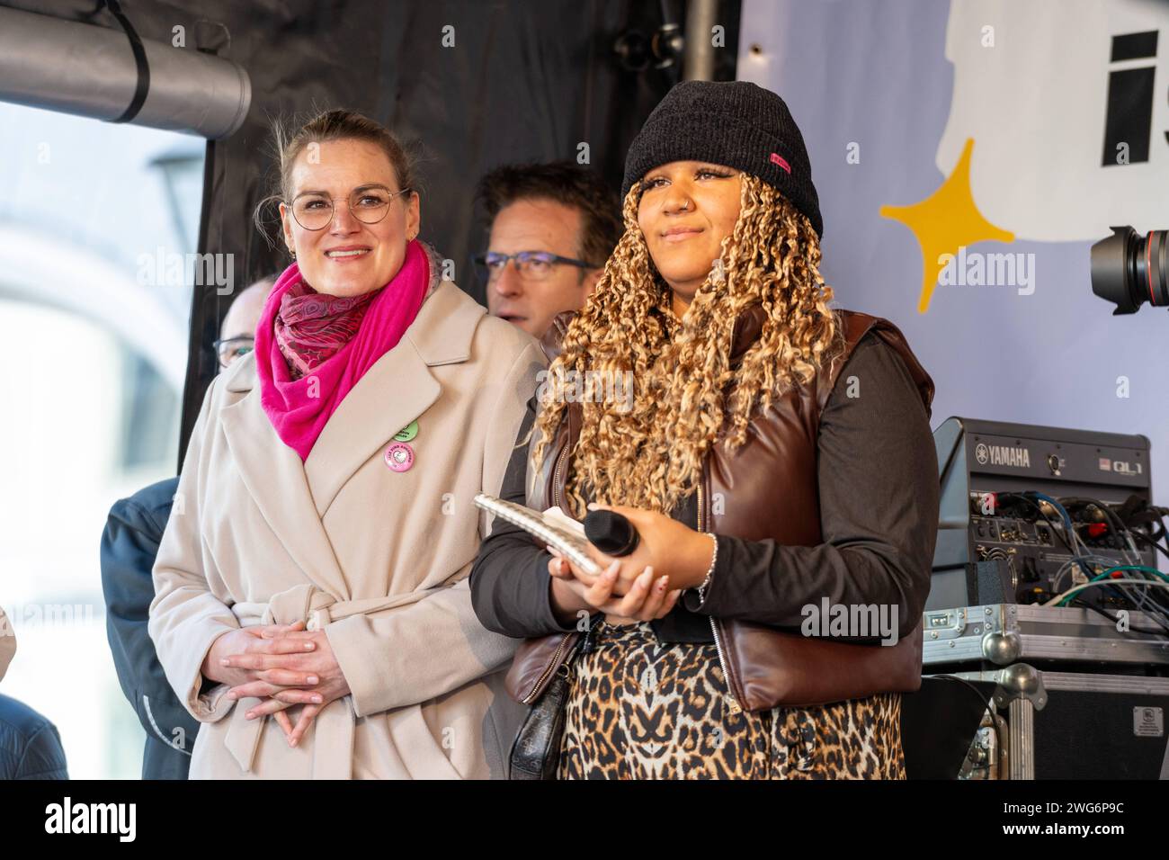 Augsburg, Bavaria, Germany - February 3, 2024: Eva Weber, Lord Mayor of ...