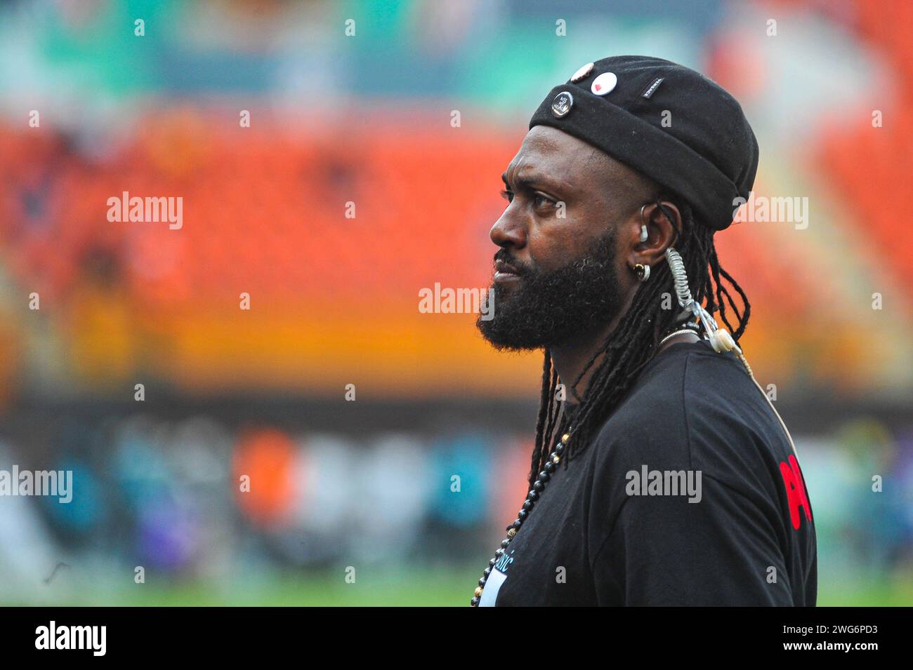 ABIDJAN, COTE D'IVOiRE - FEBRUARY 2; Sheyi Adebayor of Togo during the ...