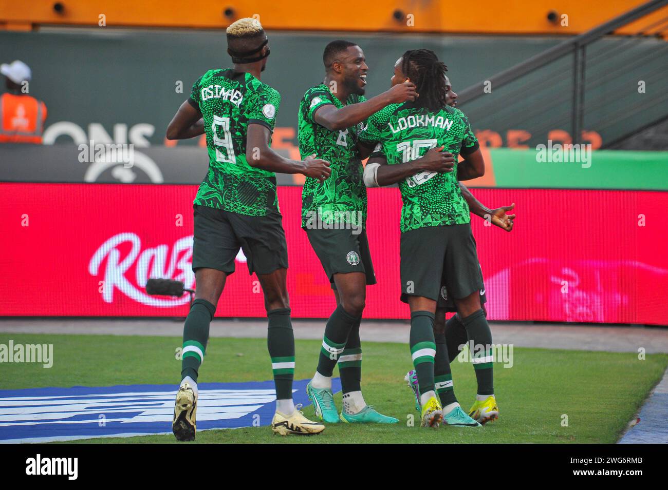 ABIDJAN, COTE D'IVOiRE - FEBRUARY 2; during the TotalEnergies Caf ...