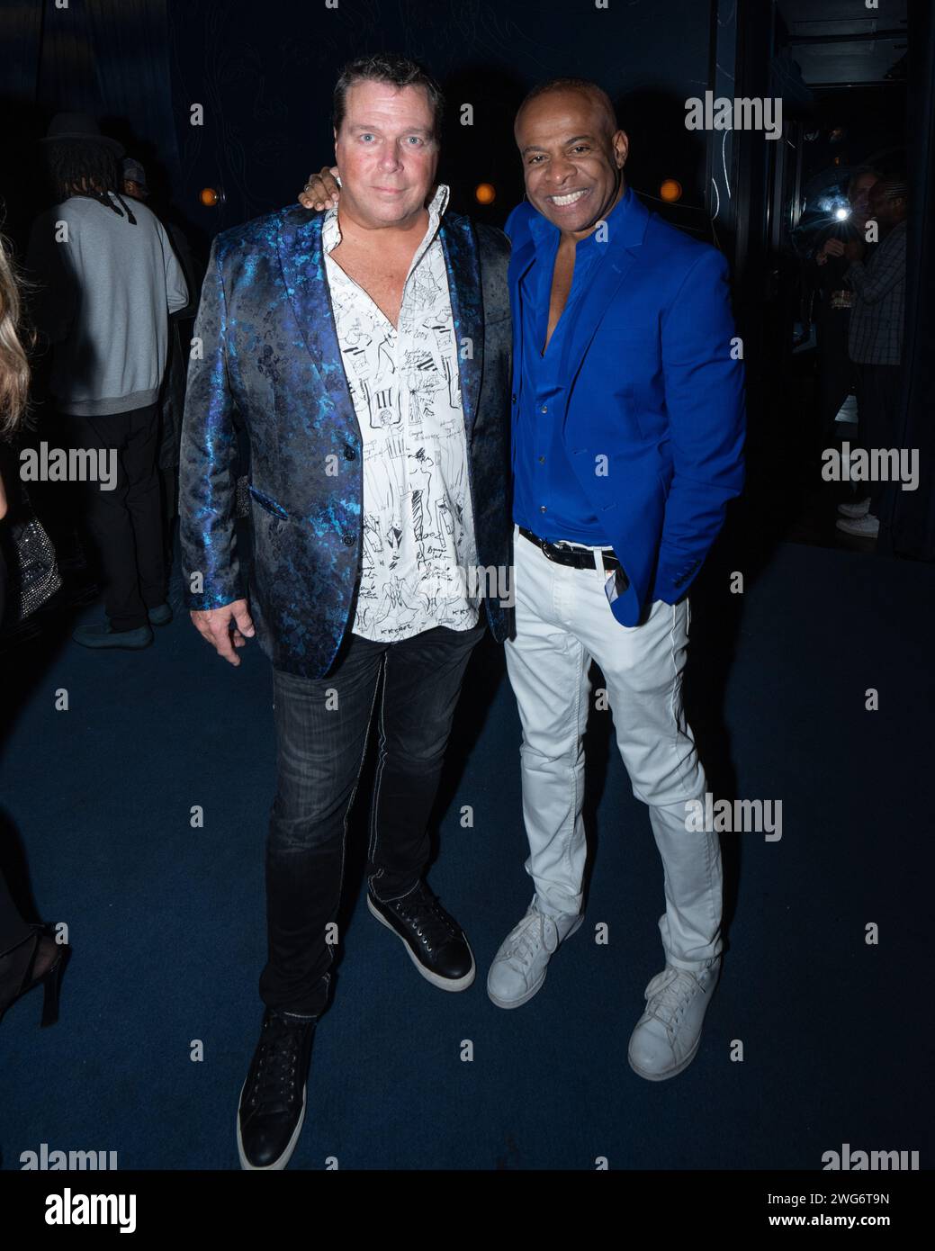 David Warren and Frederick Anderson attends the 8th Annual Blue Jacket ...