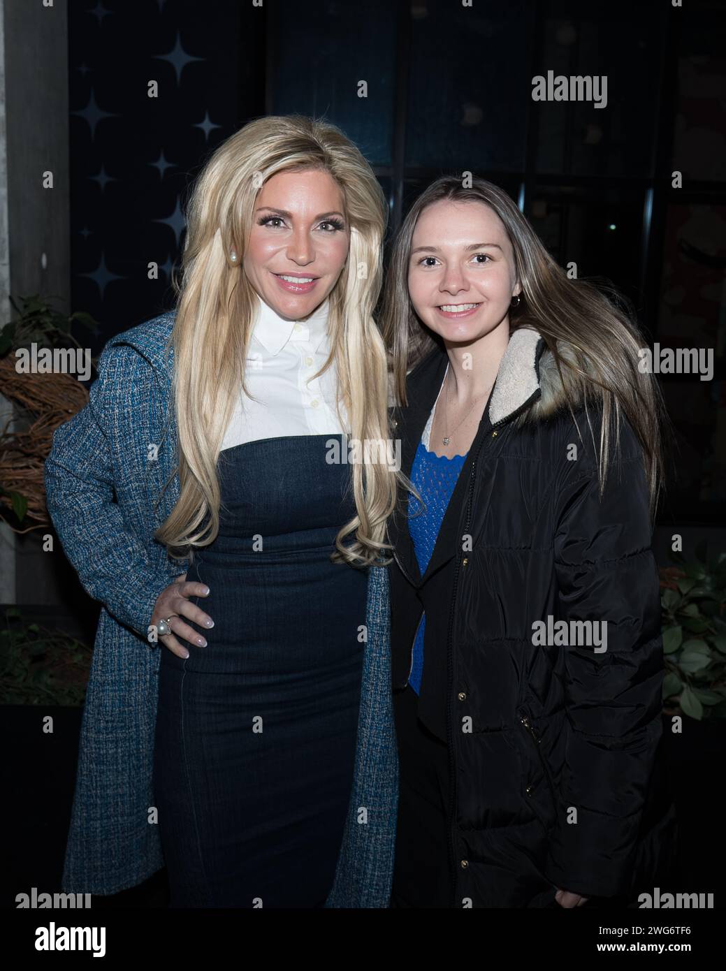 Shelli Stelmak and guest attends the 8th Annual Blue Jacket Fashion ...