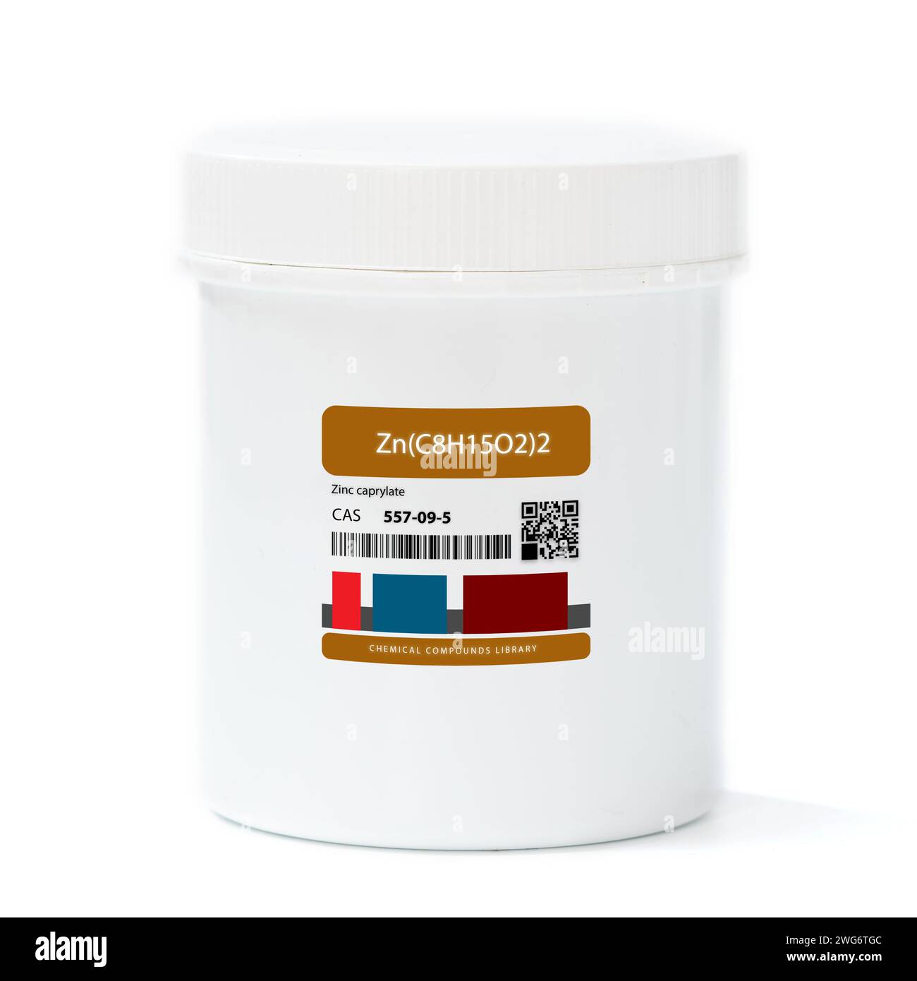 Zn(C8H15O2)2 - Zinc octanoate. Chemical compound. CAS number 557-09-5 ...