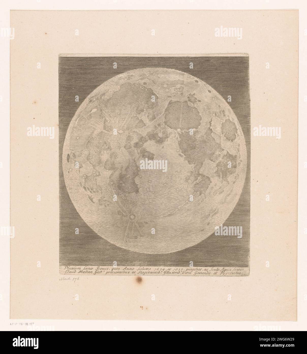 Volle Earth, Claude Mellan, 1635 - 1688 print Rome paper engraving full ...