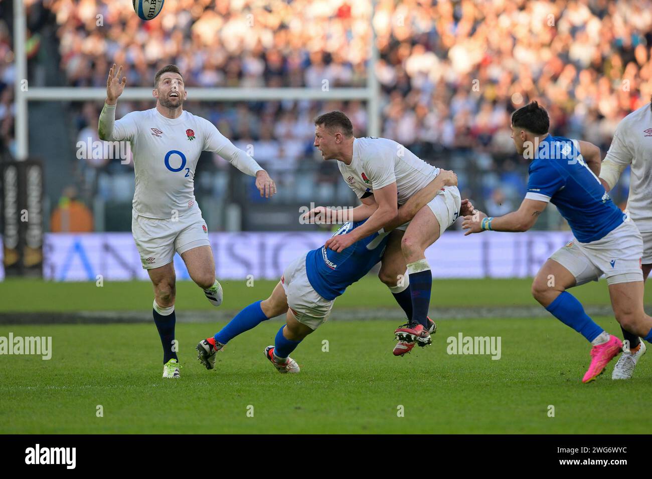 Rome, Italy. 3rd February 2024; Stadio Olimpico, Rome, Italy: Six ...