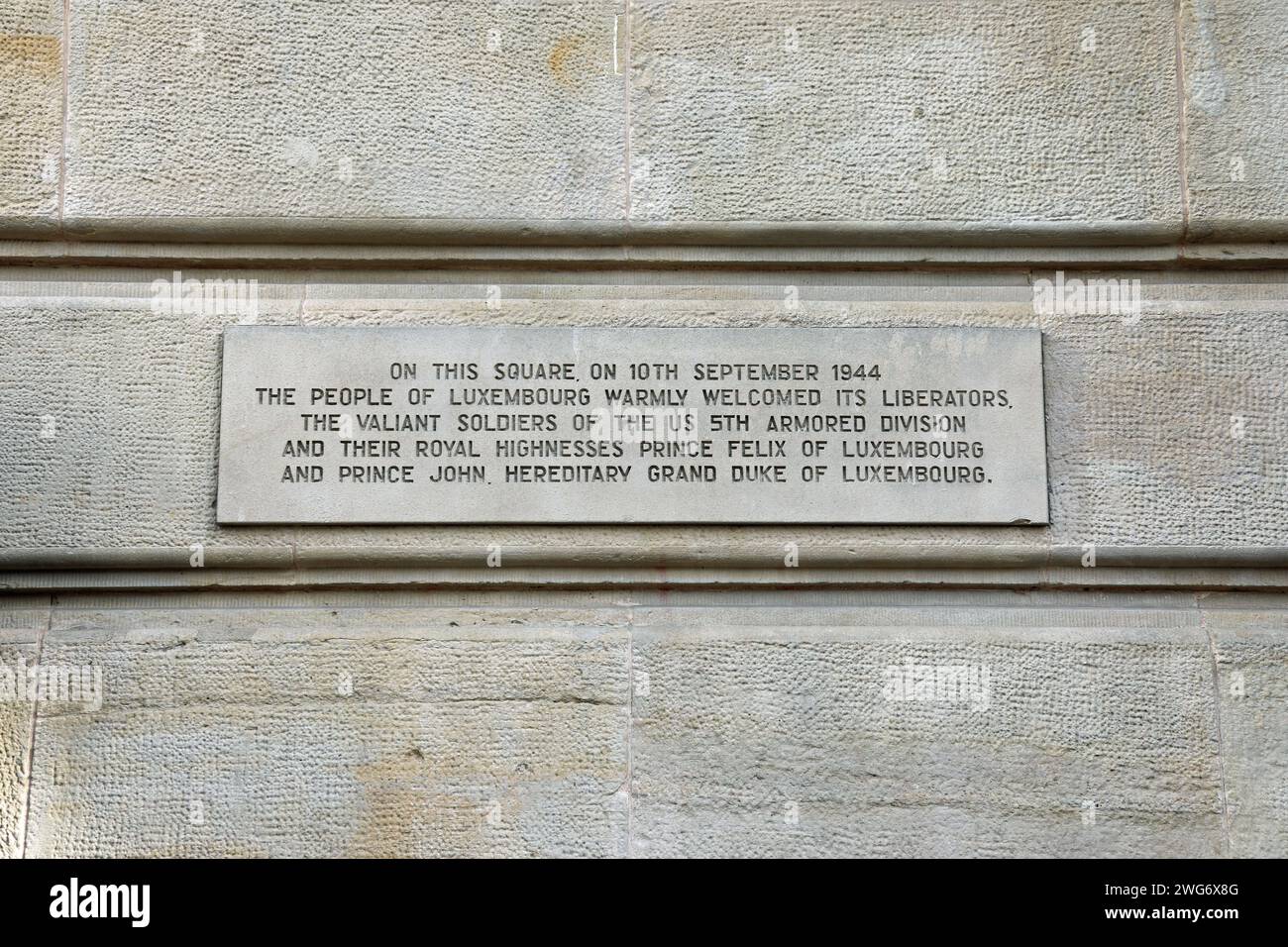 Luxembourg wwii hi-res stock photography and images - Alamy