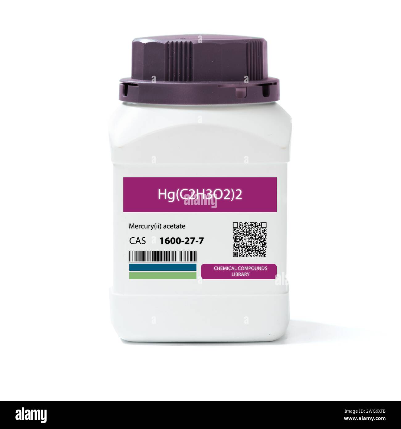 Hg(C2H3O2)2 - Mercury (II) Acetate. Chemical compound. CAS number 1600 ...