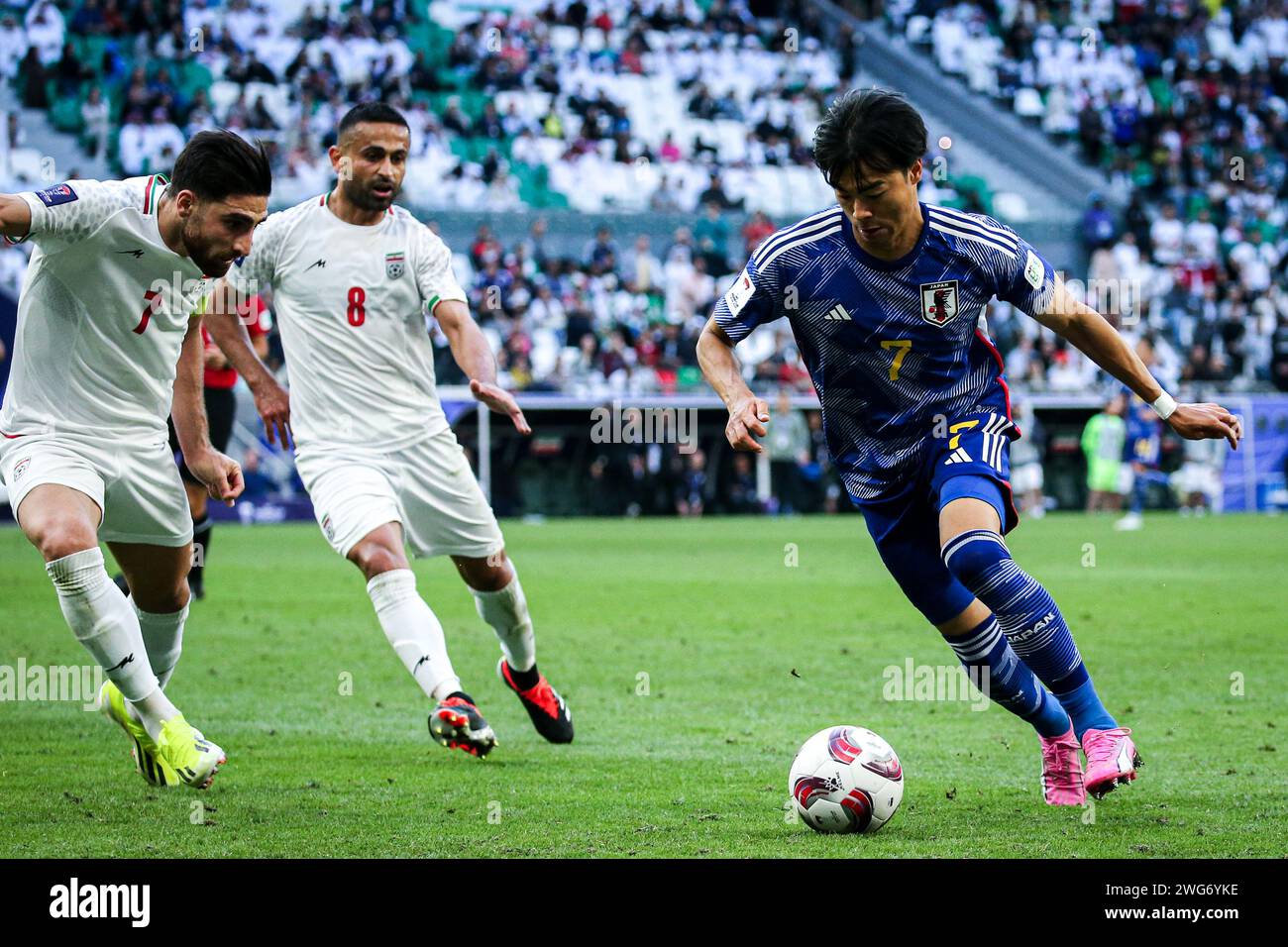 Doha, Qatar, 3 Feb 2024, AFC Asian Cup Qatar 2023 Quater-Final: Iran 2 ...