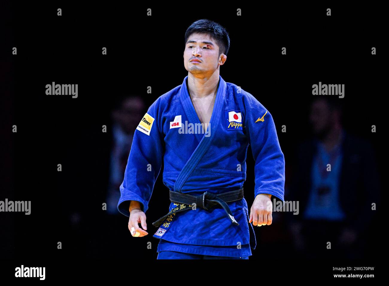 Paris, France. 03rd Feb, 2024. Joshiro Maruyama of Japan during the Paris Grand Slam 2024 IJF ...