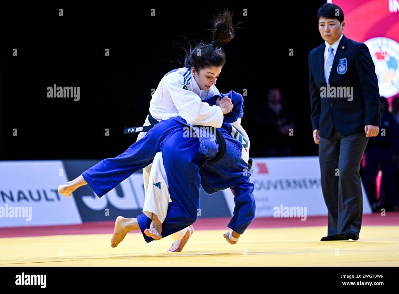 Paris, France. 03rd Feb, 2024. Gefen Primo during the Paris Grand Slam ...