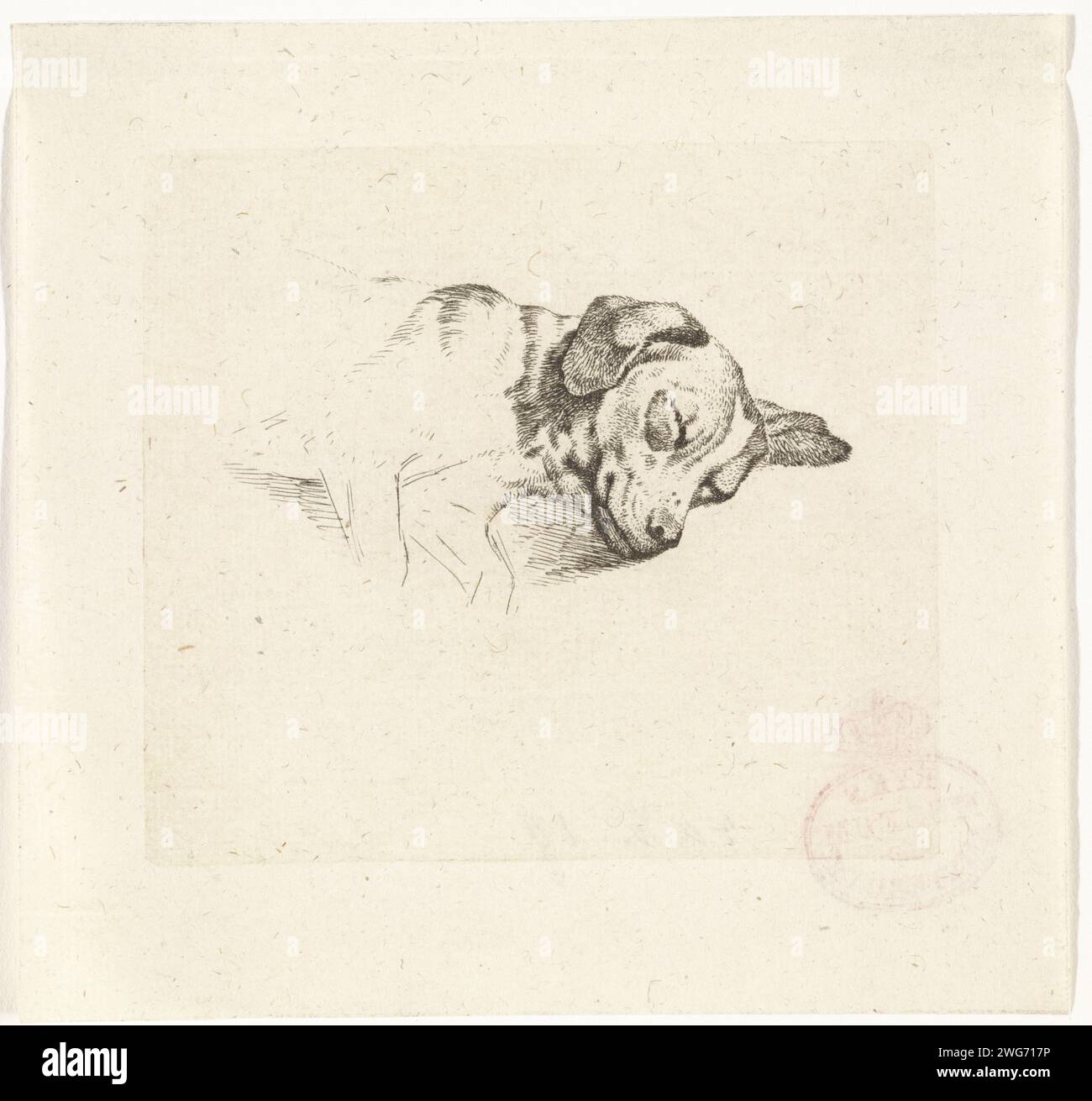 Cup of a sleeping dog, Wouter Johannes van Troostwijk, 1792 - 1810 ...
