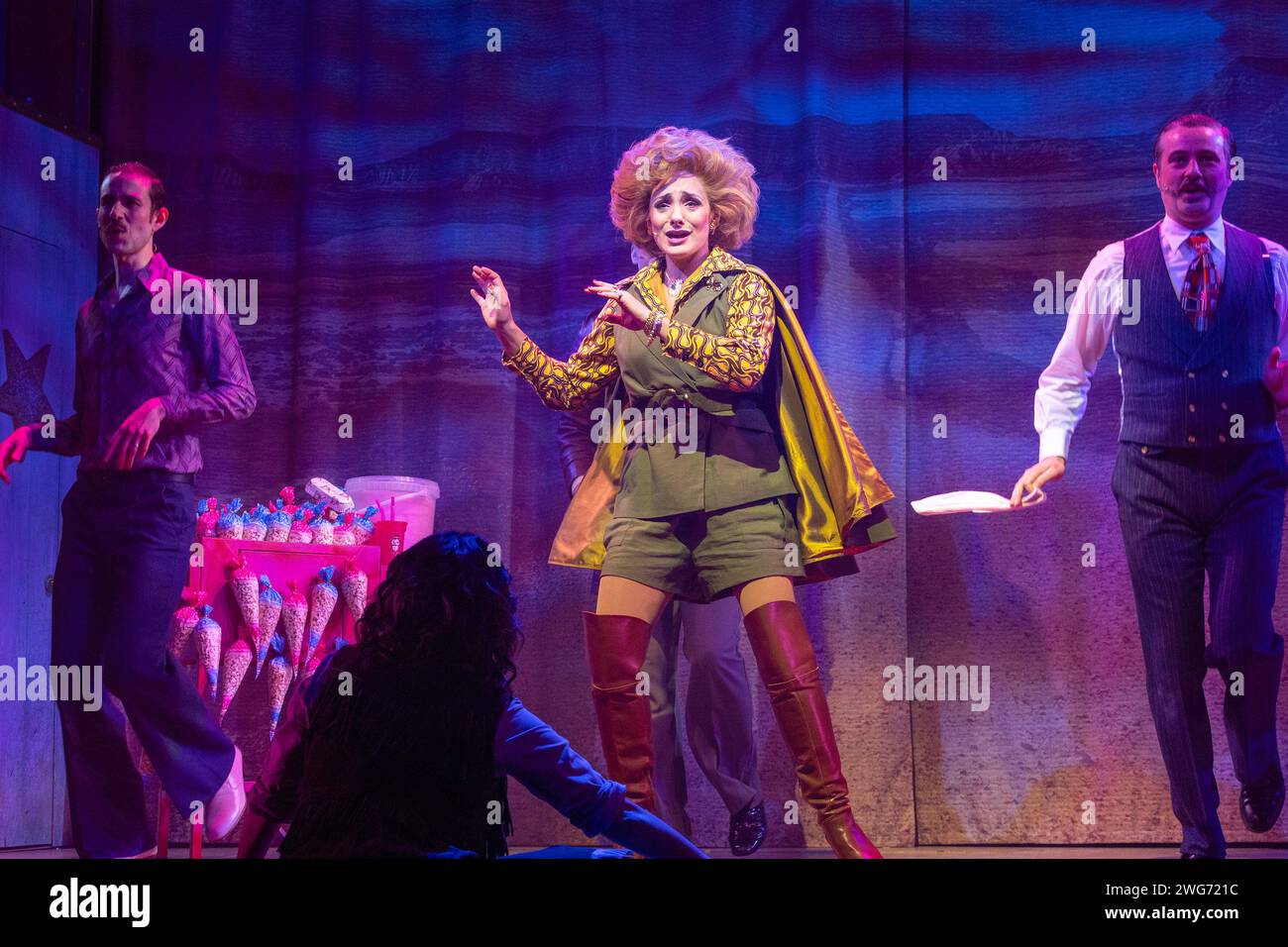 Victoria Hamilton-Barritt (Constance Lily) in BRONCO BILLY - THE MUSICAL at the Charing Cross ...