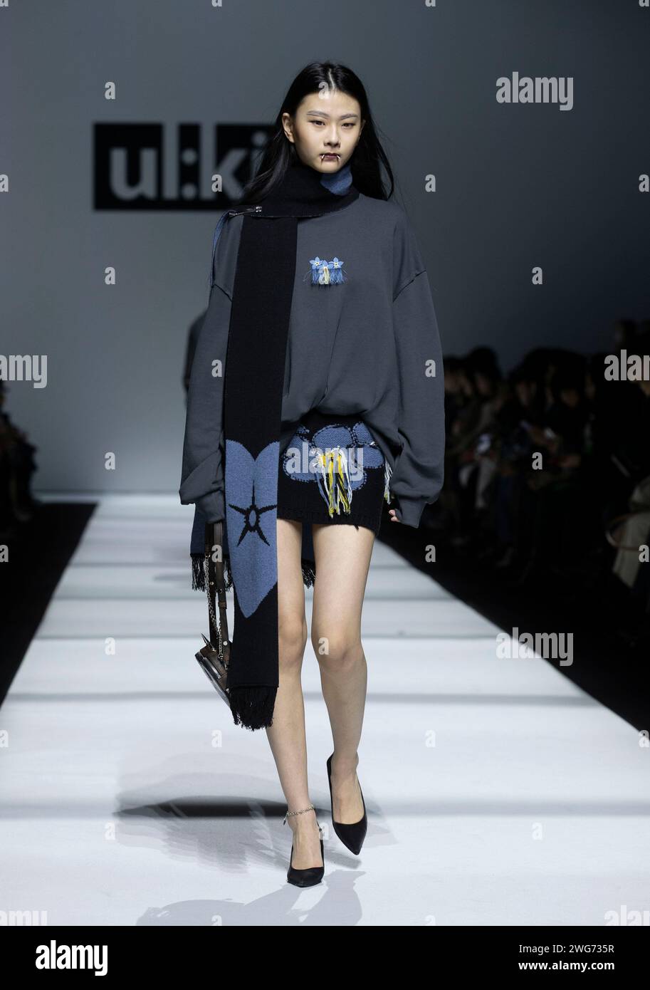 Seoul, South Korea. 3rd Feb, 2024. A model walks the runway during the ...