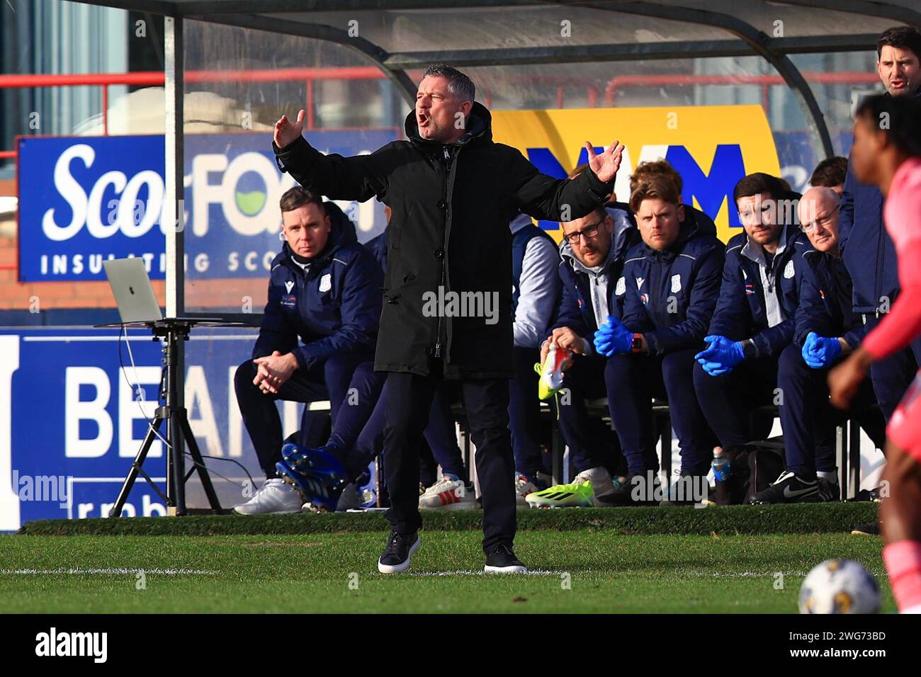 Dens Park, Dundee, UK. 3rd Feb, 2024. Scottish Premiership Football ...
