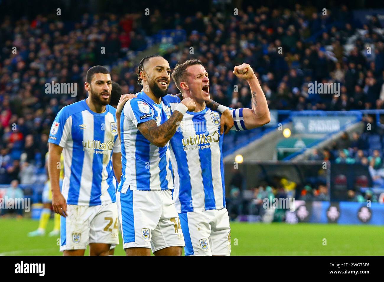 John Smith's Stadium, Huddersfield, England - 3rd February 2024 Goal ...