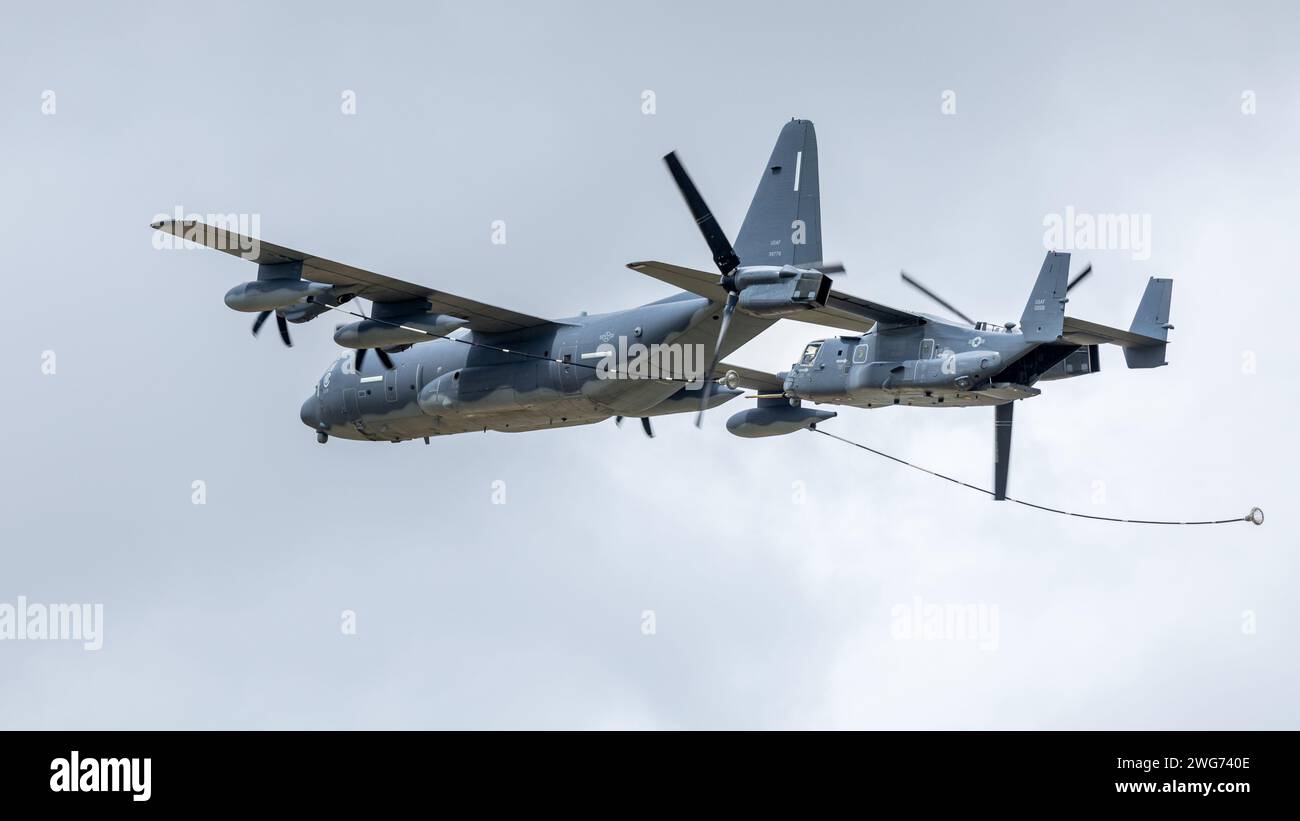 USAF - Lockheed Martin MC-130J Commando II & Boeing CV-22B Osprey ...