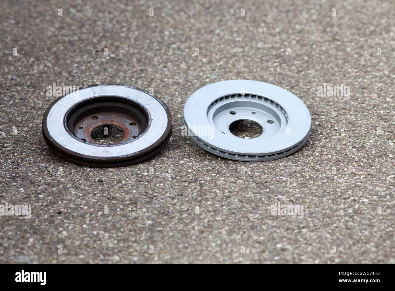 Surface old used brake hi-res stock photography and images - Alamy