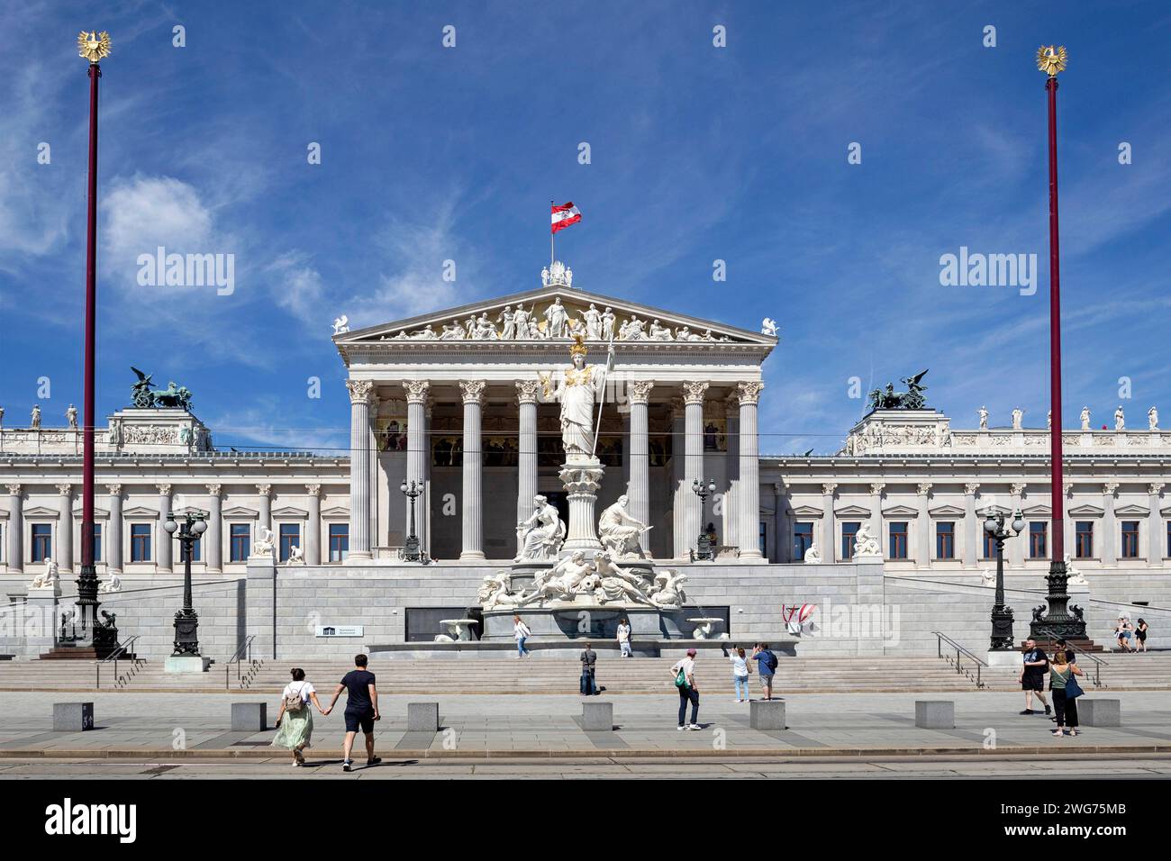 Parliament, Vienna, Austria Stock Photo - Alamy