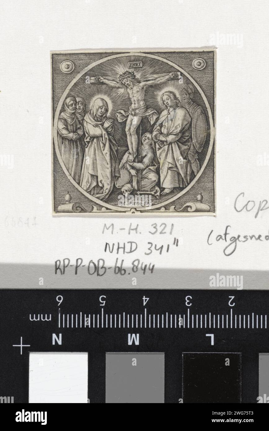 Crucifixion of Christ, Antonie Wierix (II), After Albrecht Dürer, 1565 - Before 1619 print ...