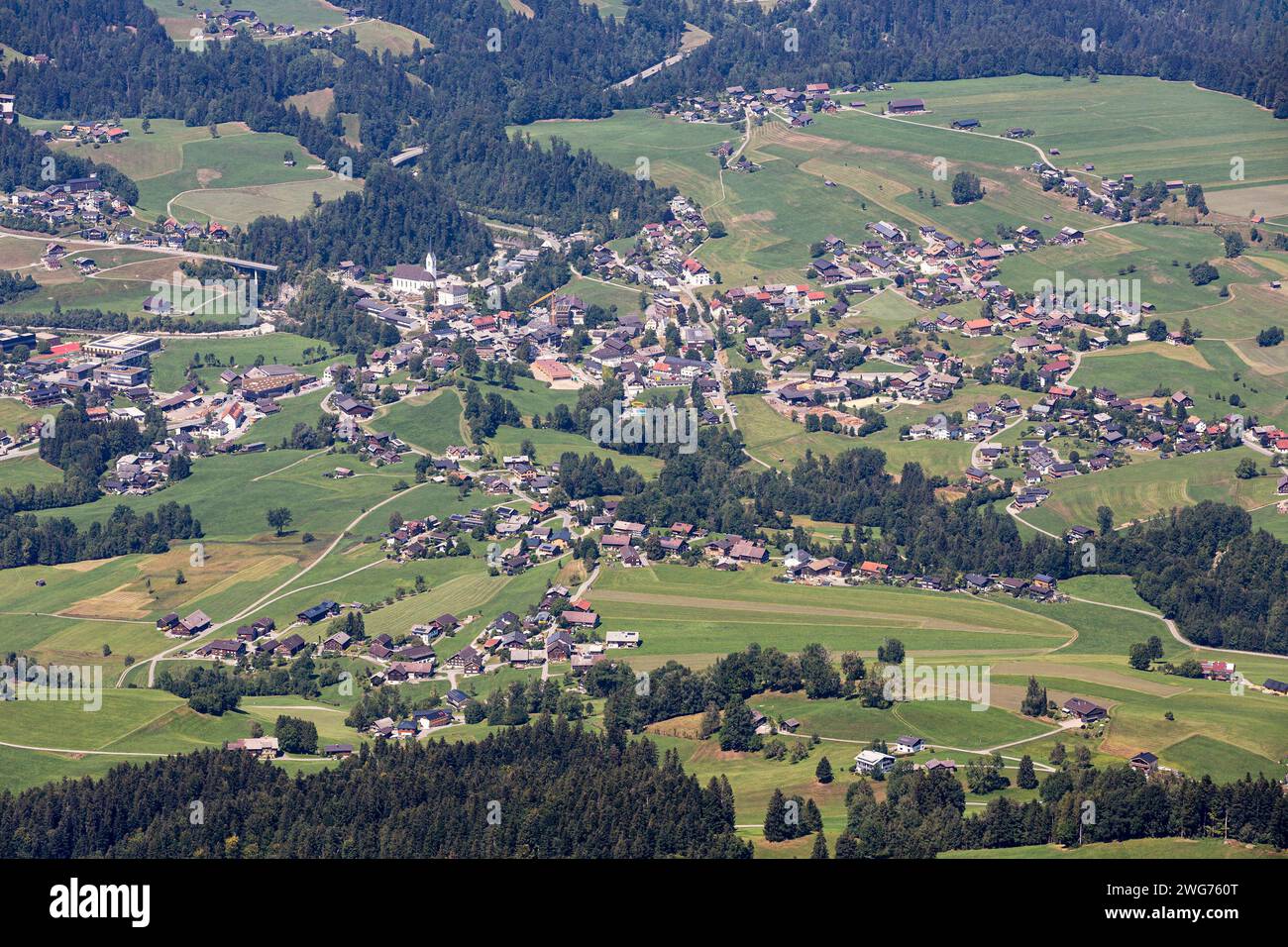 Austria vorarlberg view bregenzerwald hi-res stock photography and ...
