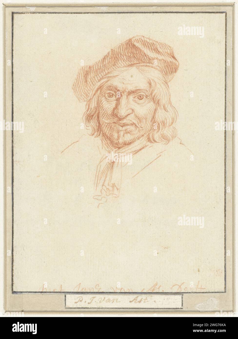 Portrait of Pieter Jansz. van Asch, Jacob Houbraken, 1708 - 1780 ...