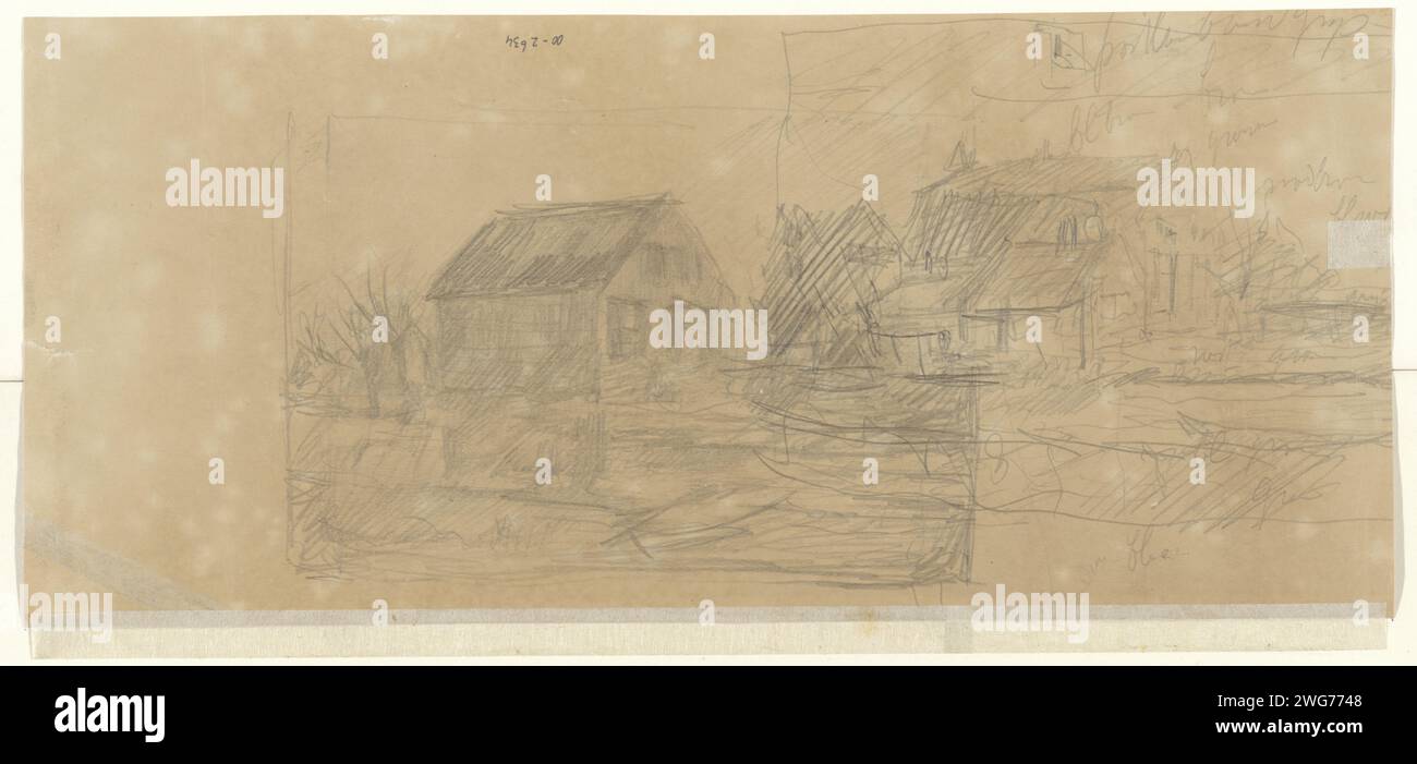 Dutch landscape drawing hi-res stock photography and images - Alamy