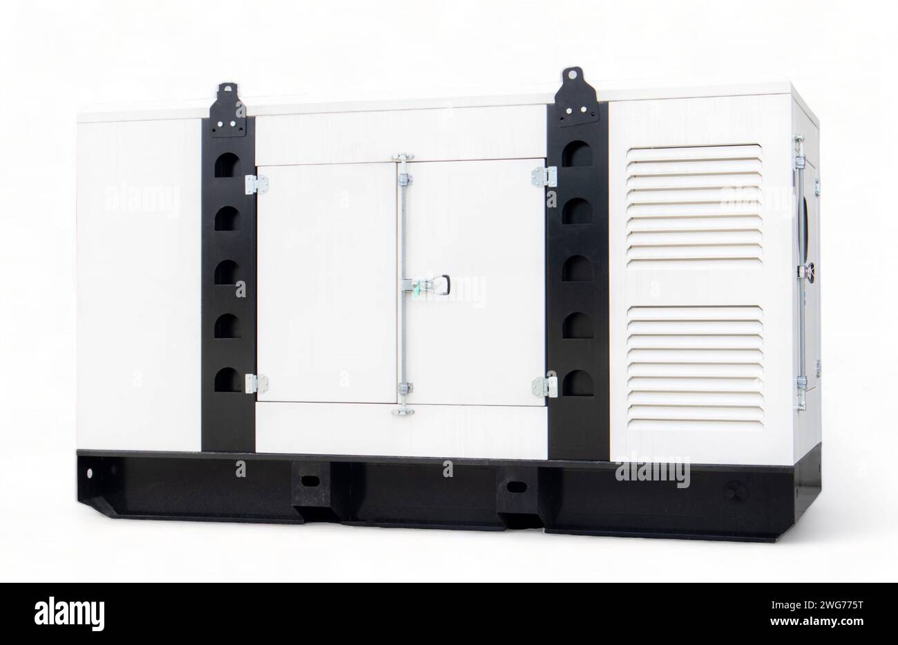 Mobile and standby industrial white auxiliary diesel generator for ...