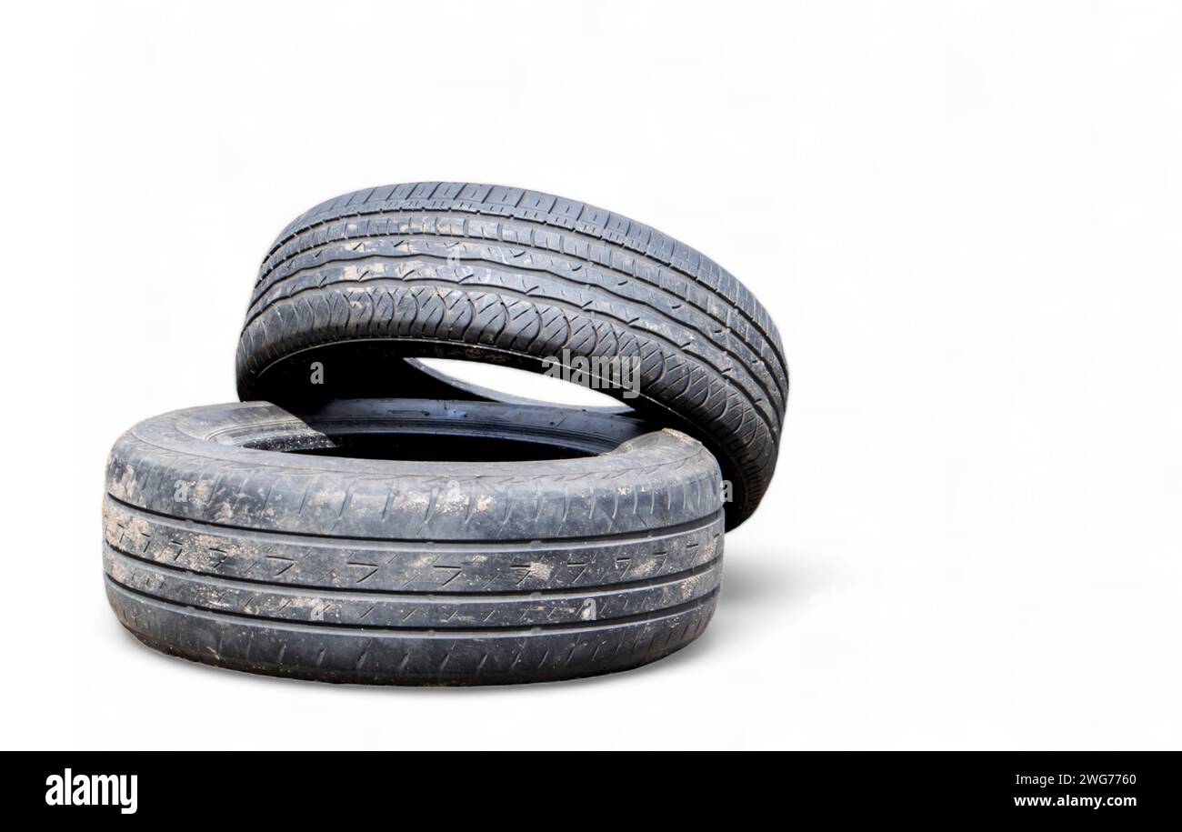 Reuse of a worn out tire tyre hi-res stock photography and images - Alamy