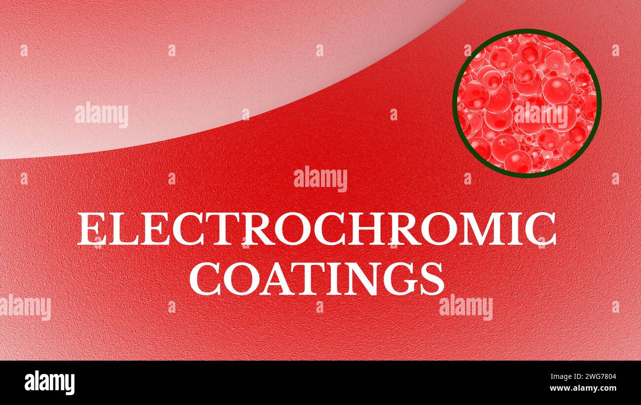Electrochromic Coatings: These coatings change color in response to an ...
