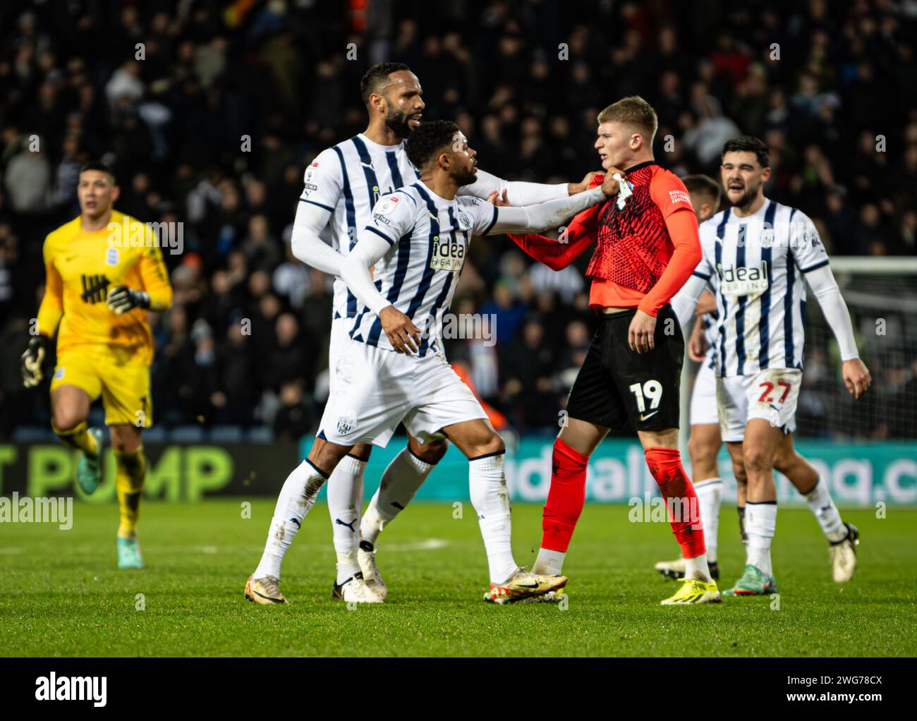 West Bromwich, West Midlands, UK. 3rd February 2024: The Hawthorns ...