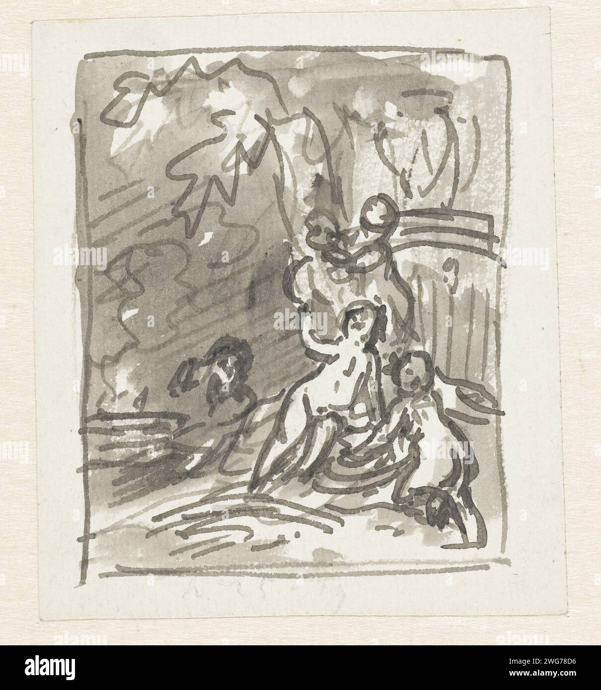 Four putti under hi-res stock photography and images - Alamy