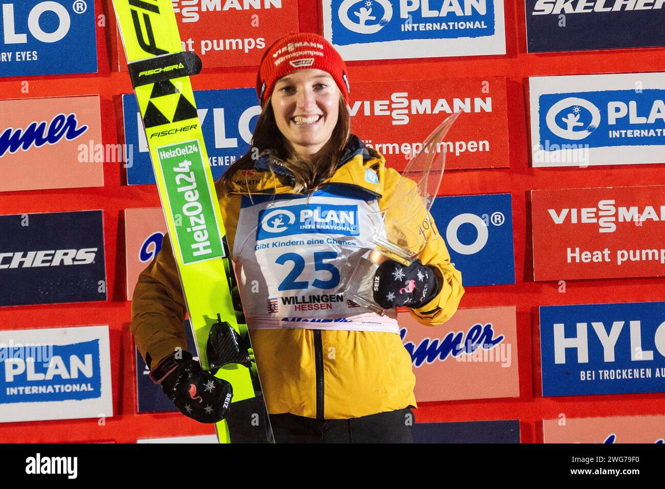 Katharina SCHMID (Deutschland) 3. Platz, Women Large Hill Individual ...
