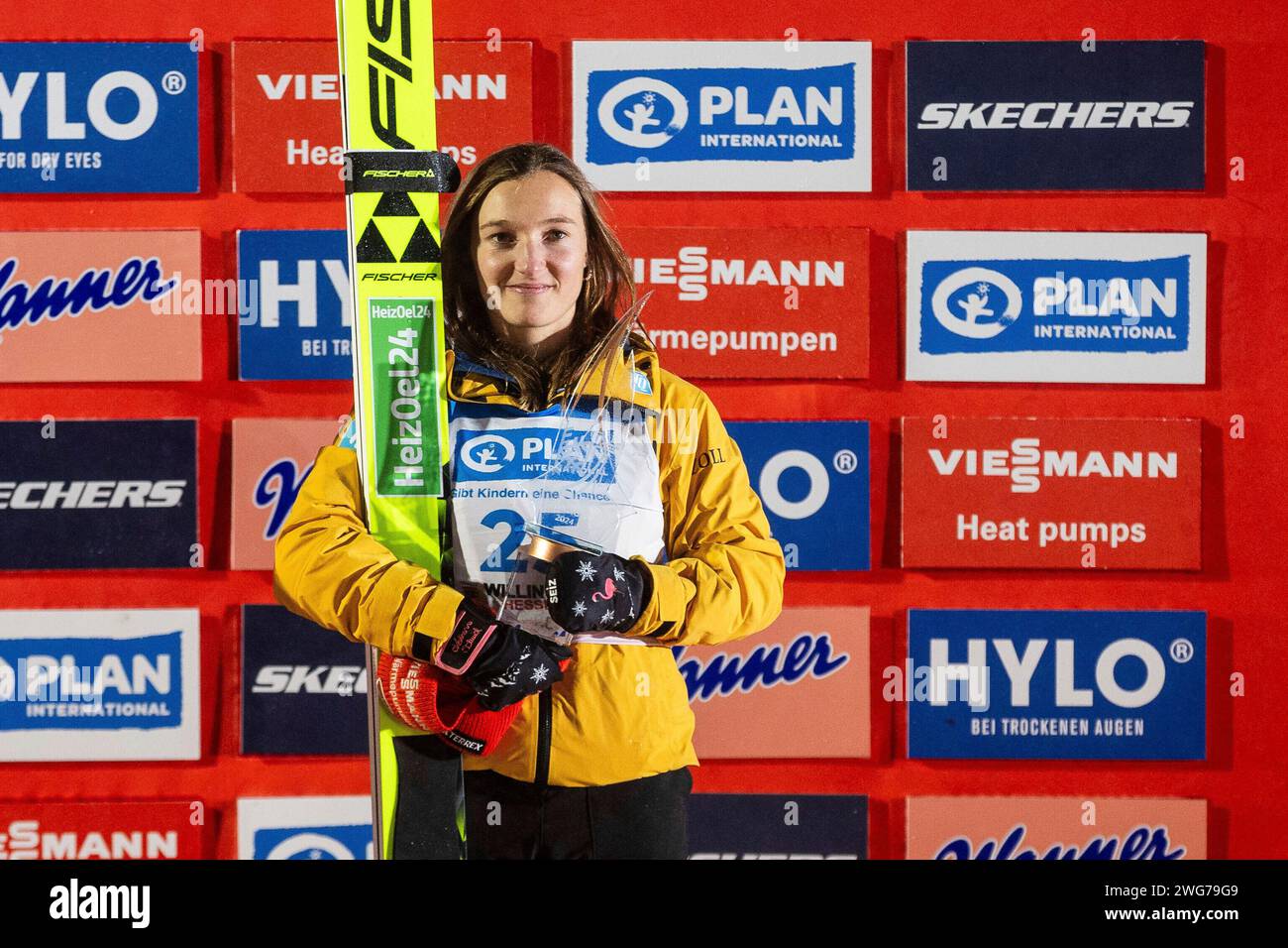 Katharina SCHMID (Deutschland) 3. Platz, Women Large Hill Individual ...