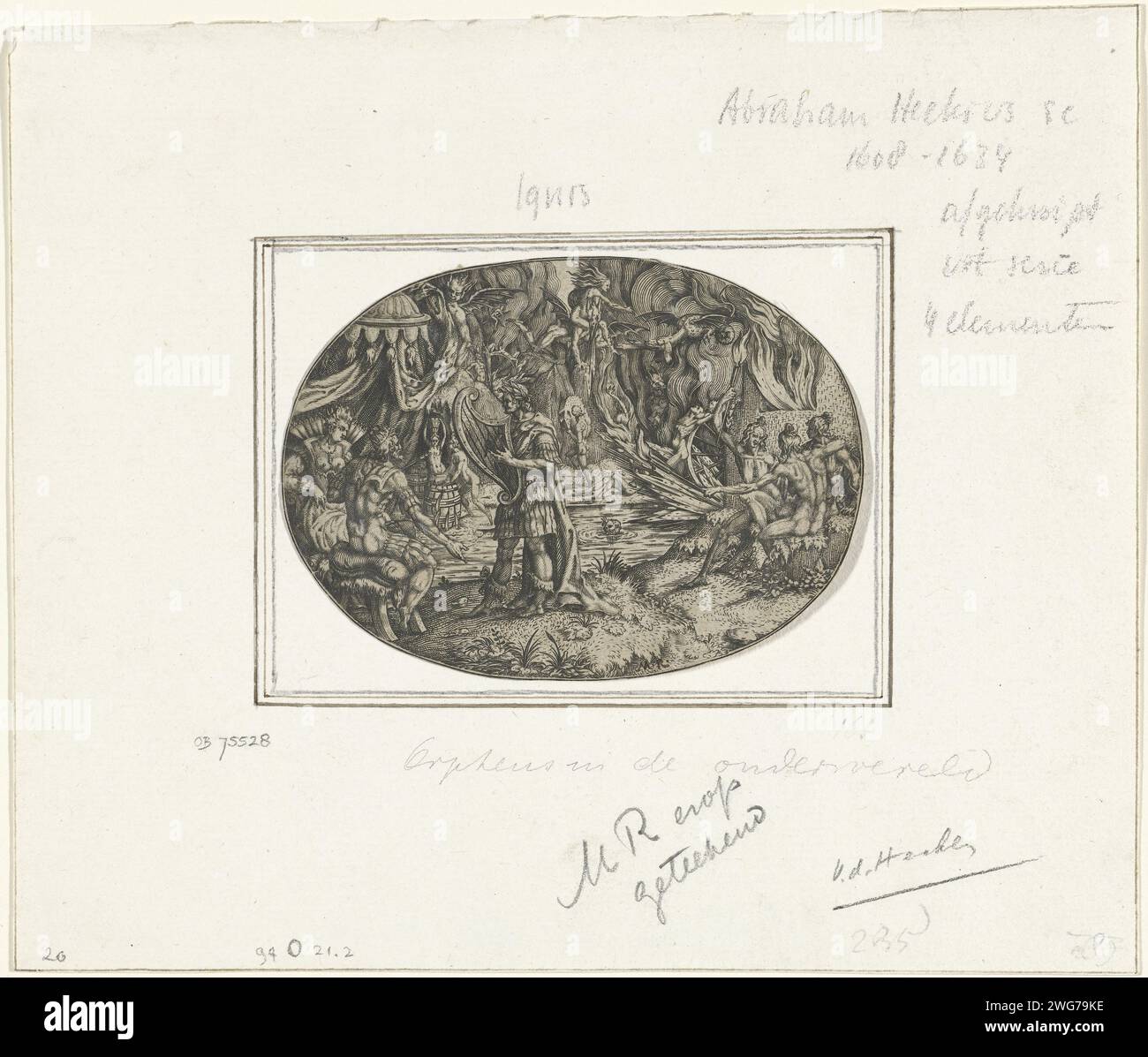 Orpheus in the underworld: the Element Vuur, Abraham van den Hecken, c ...