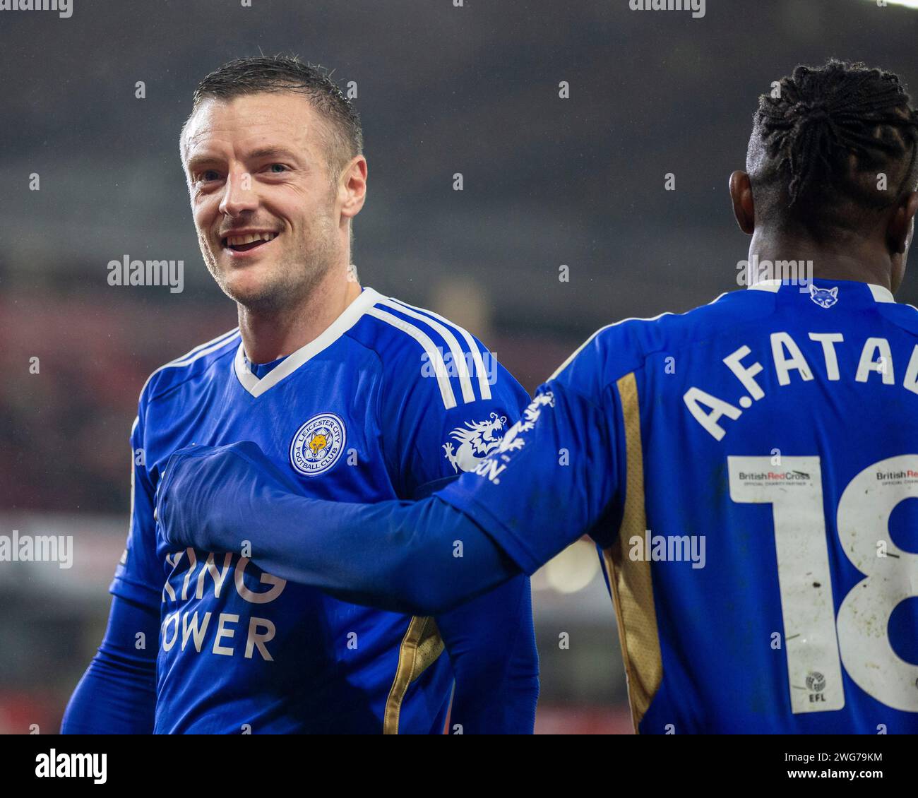 Stoke, Staffordshire, England. 3rd February 2024; Bet365 Stadium, Stoke ...