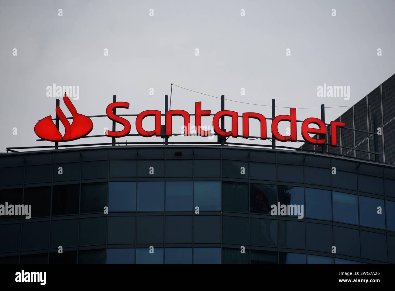Santander beschilderung hi-res stock photography and images - Alamy