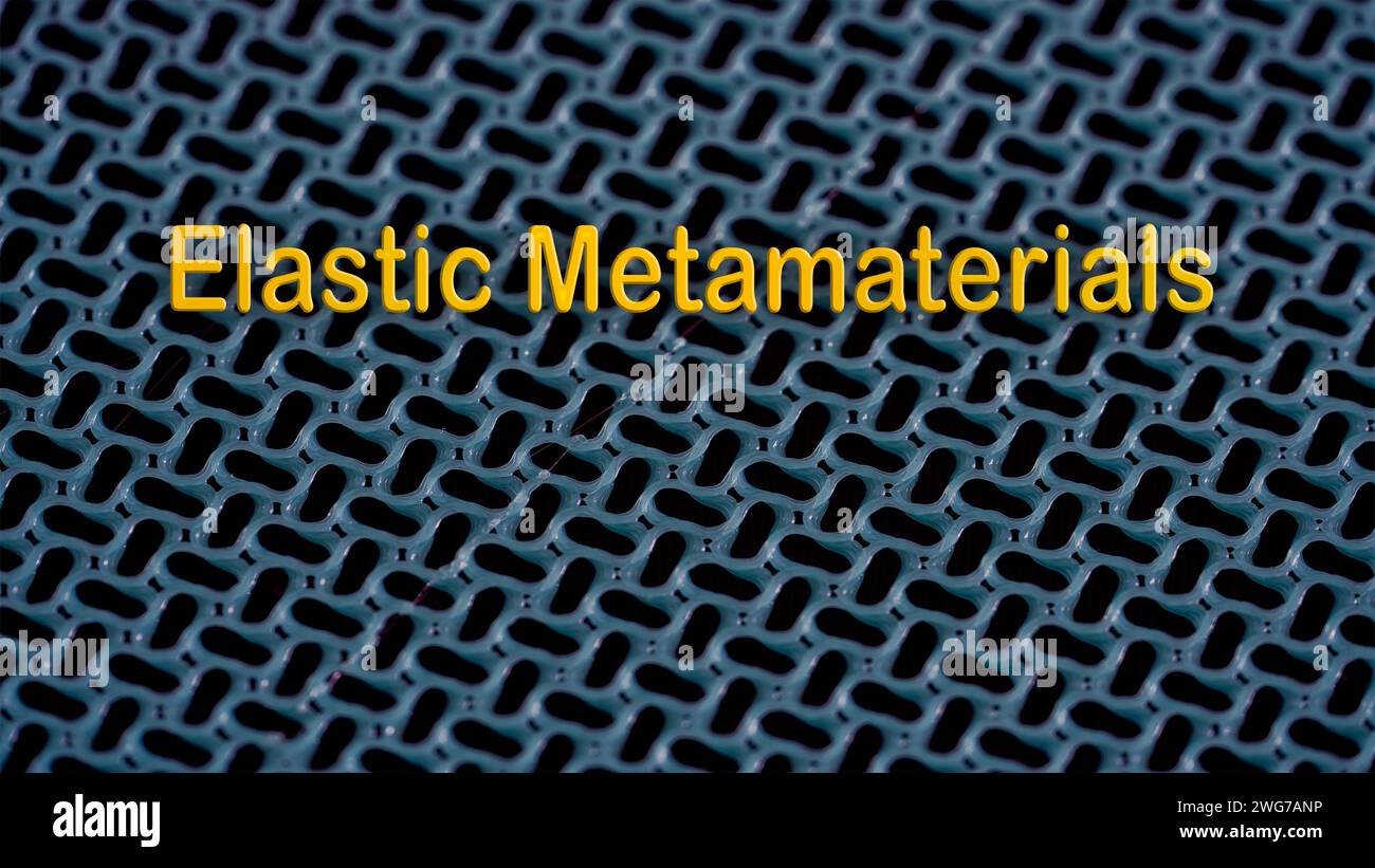 Elastic Metamaterials: Creating structures that manipulate mechanical ...