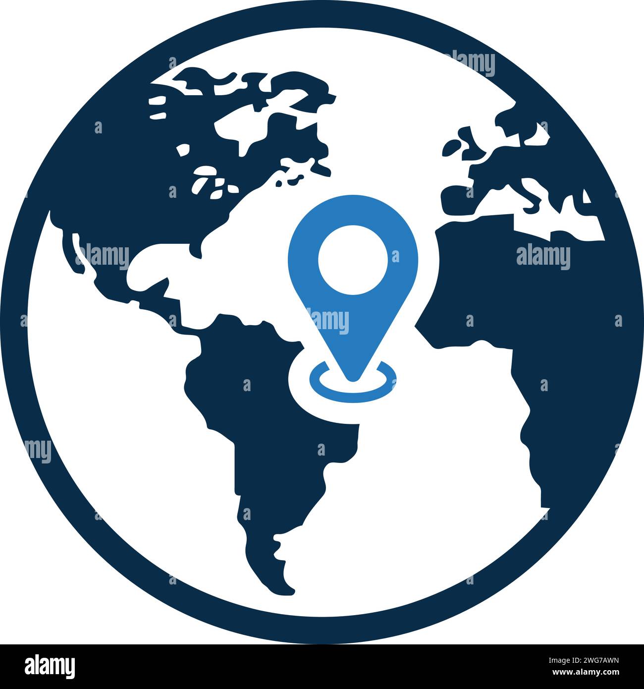 Global Location Icon - Well organized design using in commercial ...