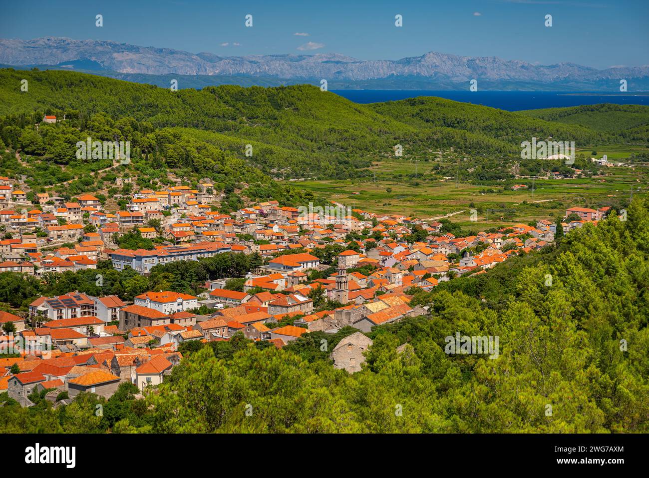 Blato, Island Korčula Stock Photo - Alamy