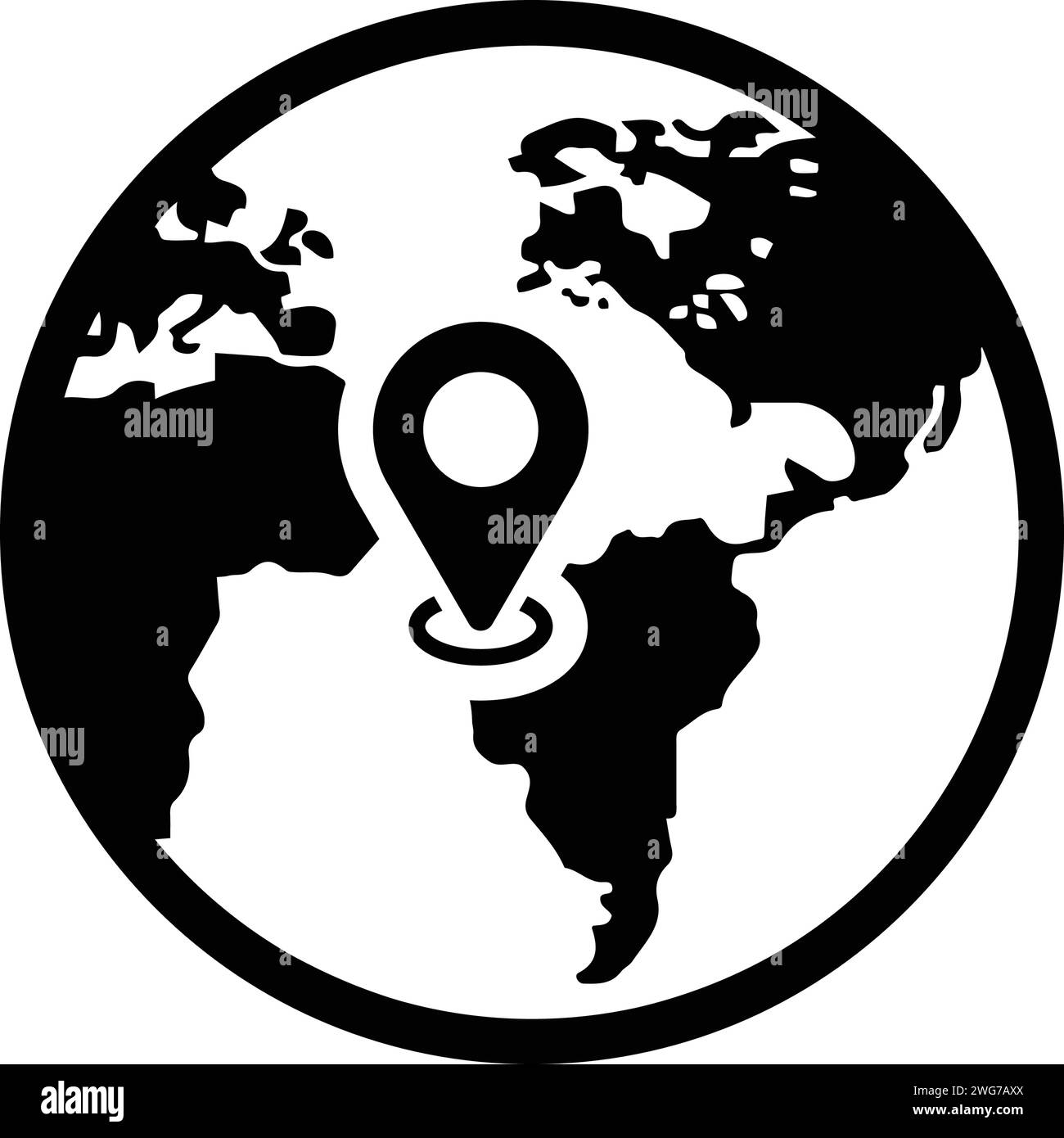Global Location Icon - Well organized design using in commercial ...