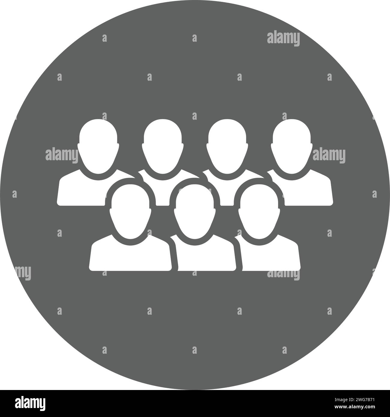 Group, human, people icon. is isolated on white background. Simple ...