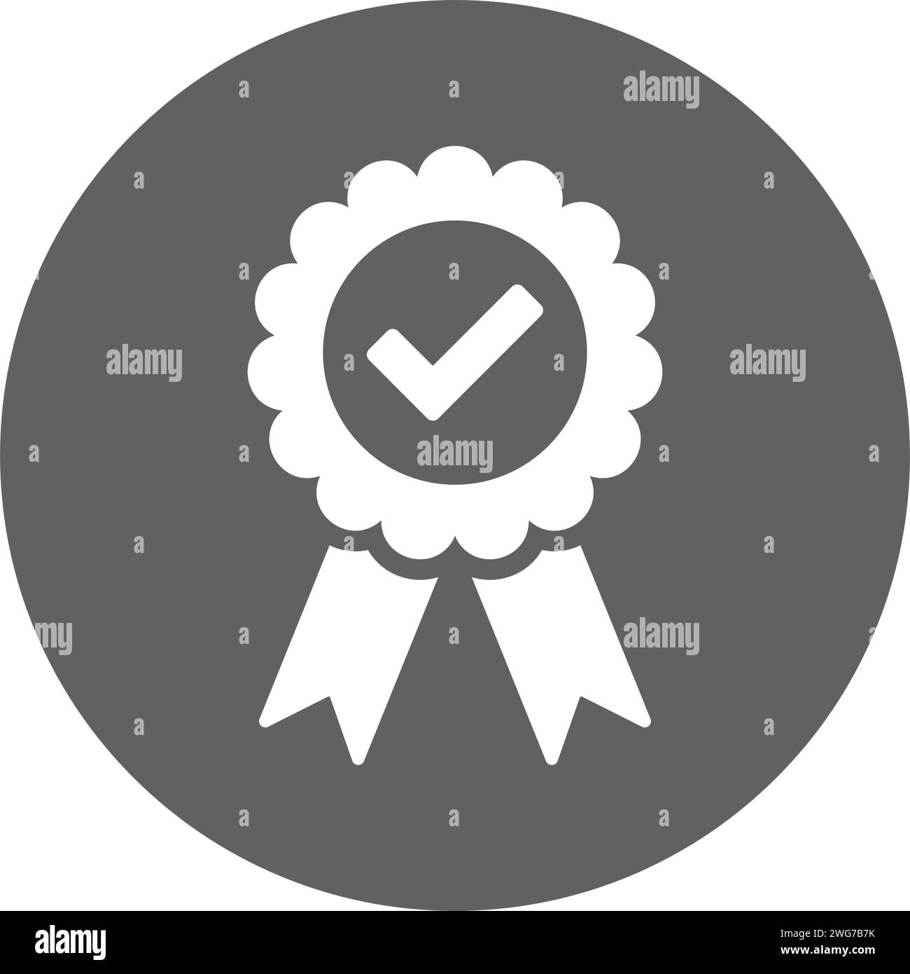 Satisfaction guarantee web icon Stock Vector Images - Alamy