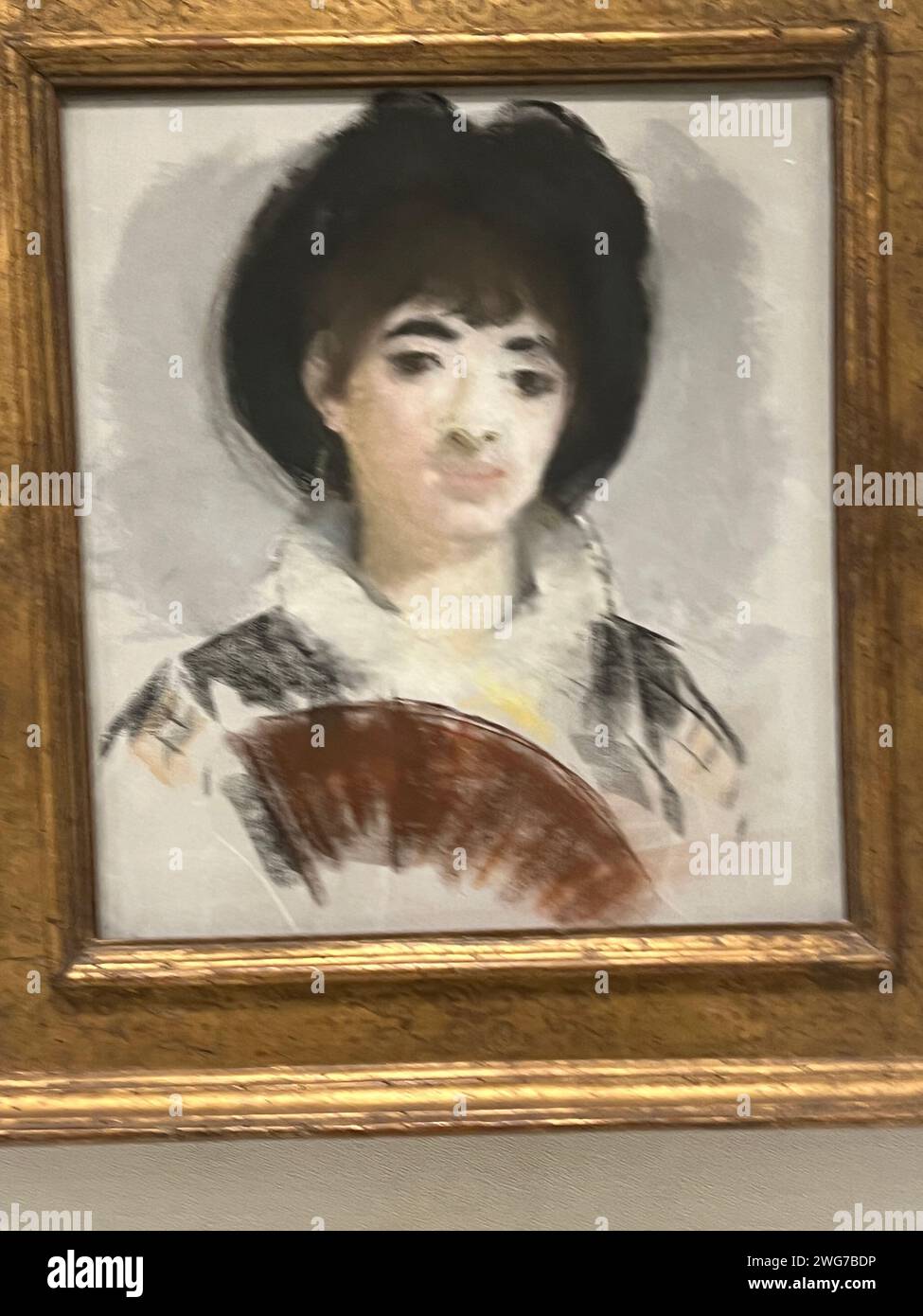 Portrait of Countess Albazzi, 1880, Pastel on Canvas, 1880, pastel on ...